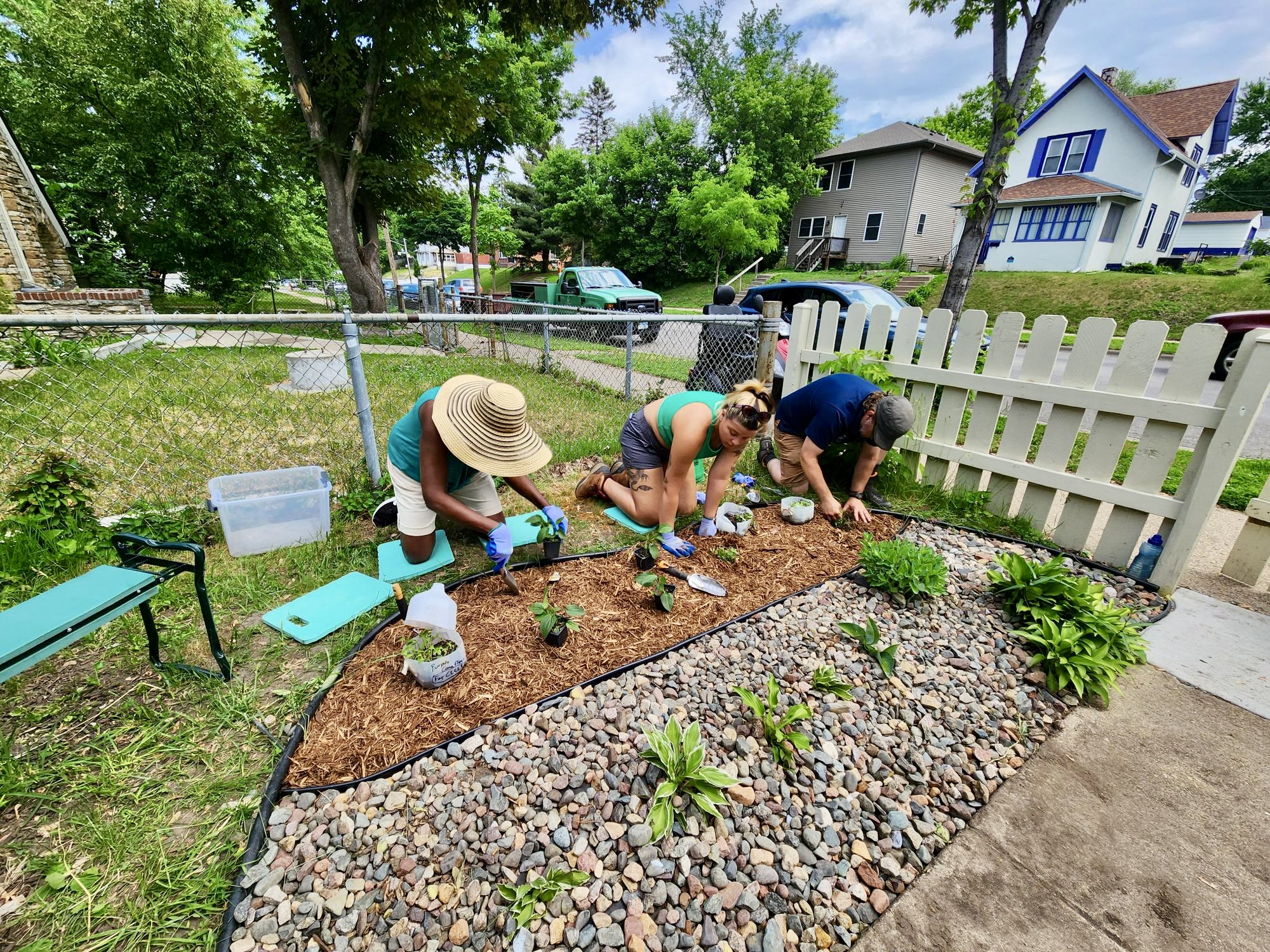 Gardening with City of Lakes Community Land Trust Homeowners | Metro Blooms